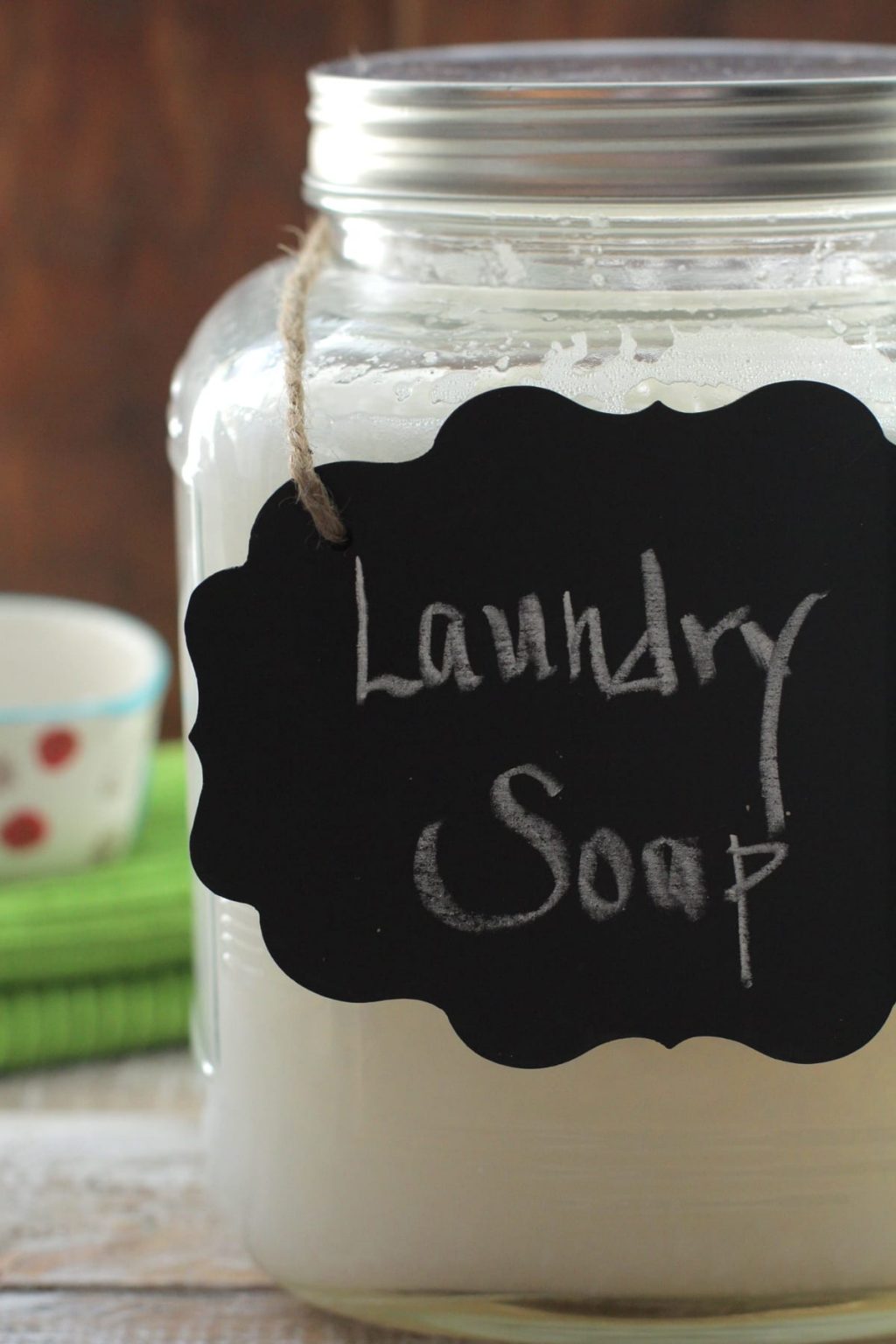 DIY Homemade Liquid Laundry Detergent (3 Ingredients) - Live Simply