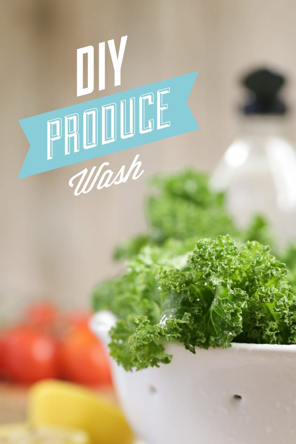 DIY Natural Produce Wash - Live Simply
