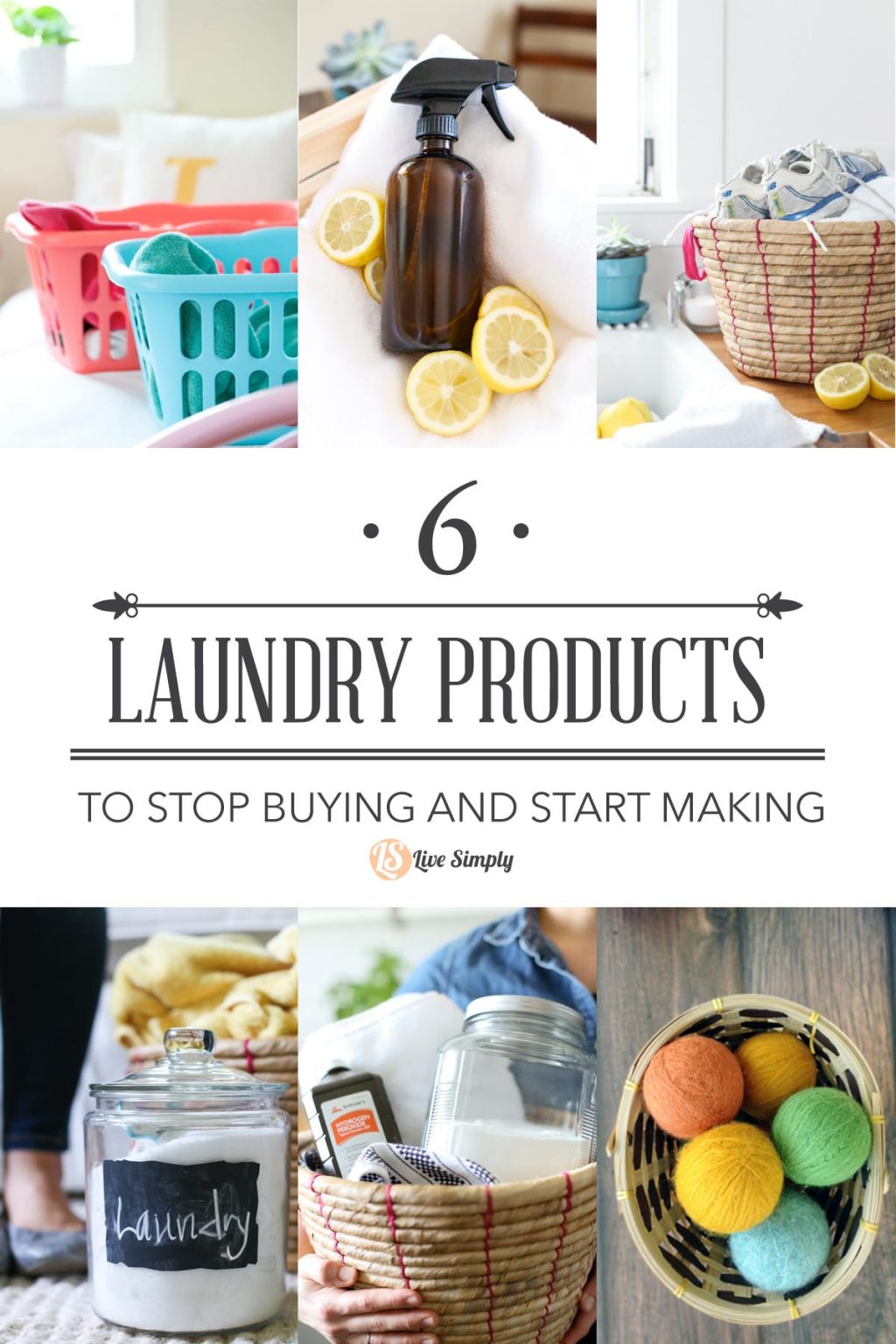 6 Laundry Products to Stop Buying and Start Making - Live Simply