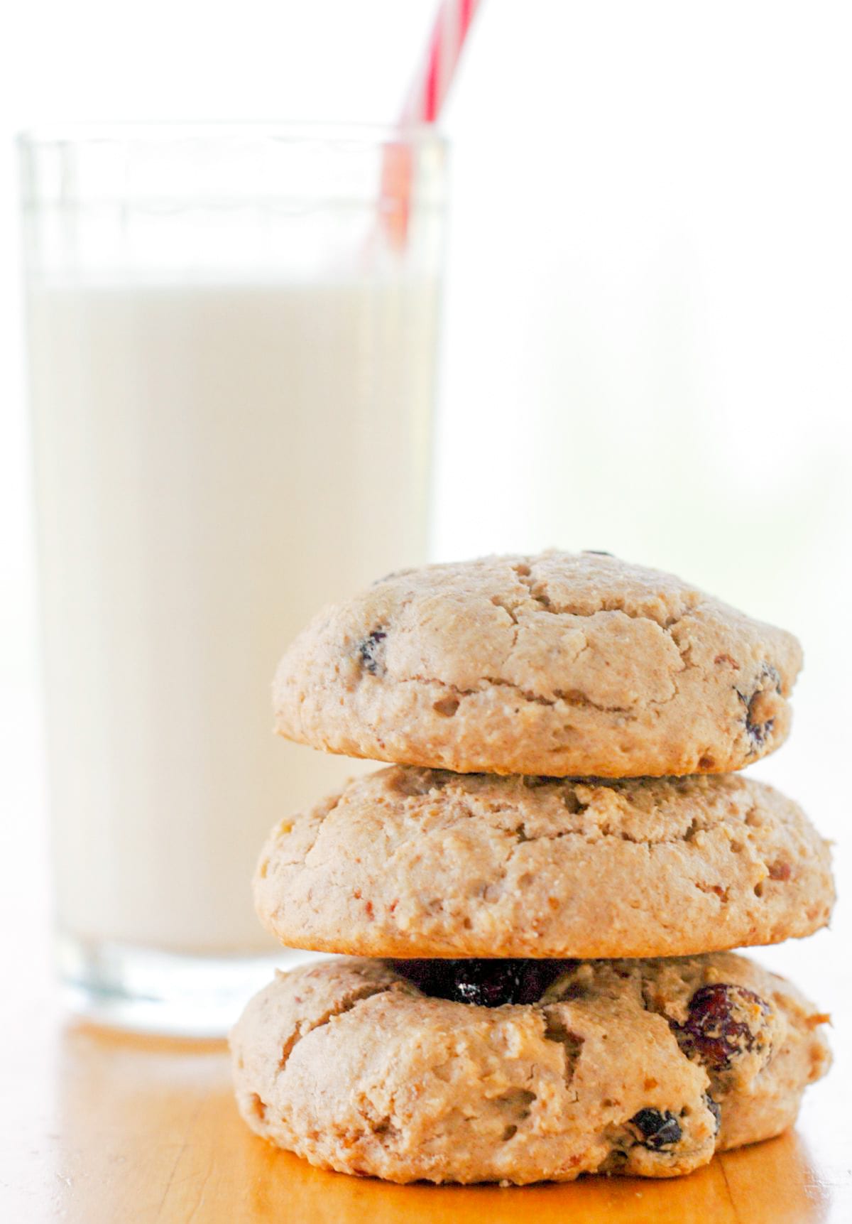 Gluten-Free Cranberry Walnut Snack Cookies - Live Simply