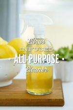 How to Make and Use Citrus-Infused All-Purpose Cleaner - Live Simply