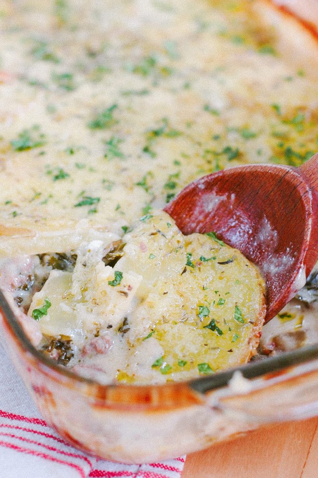 Scalloped Potato, Kale, and Beef Casserole - Live Simply