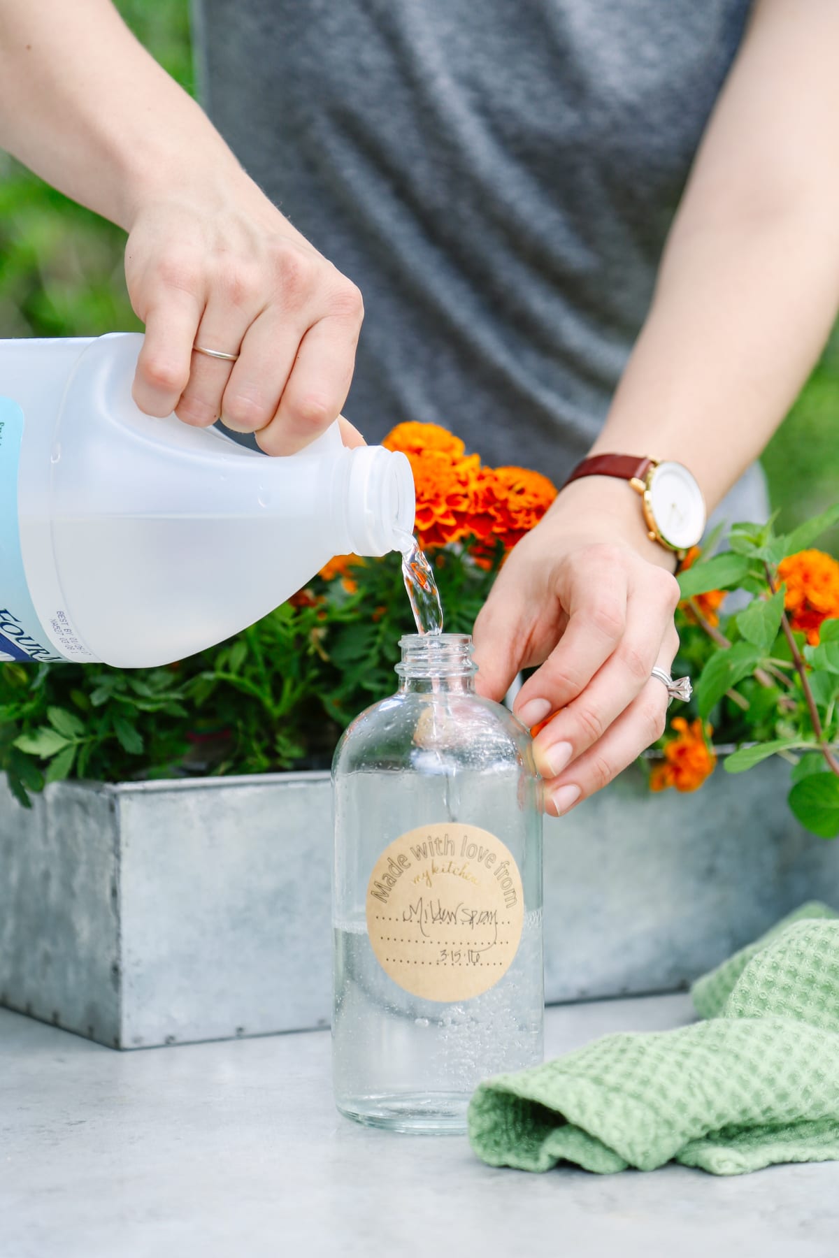 Easy DIY Mildew Spray (Indoor and Outdoor Use) - Live Simply