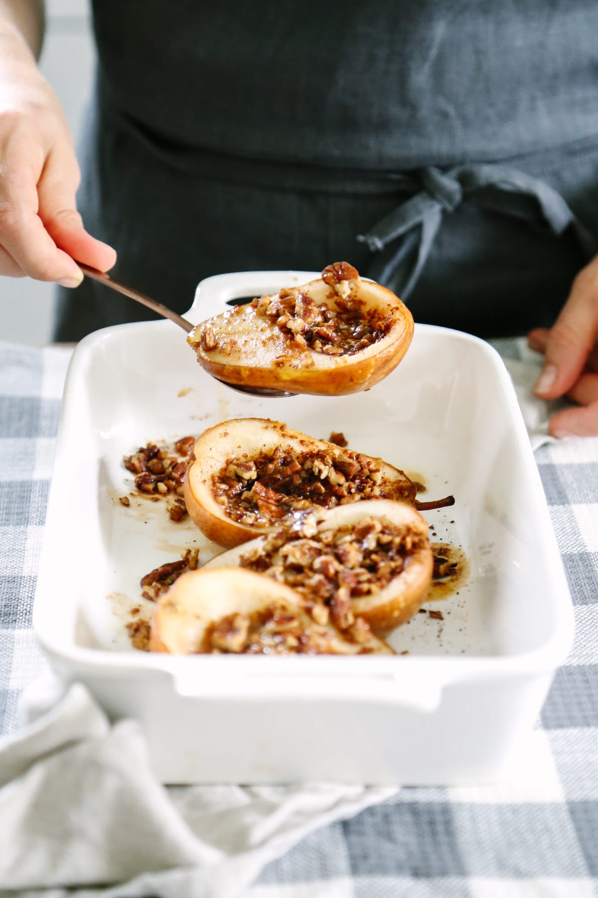 Honey-Cinnamon Baked Pears (for Breakfast or Dessert) - Live Simply