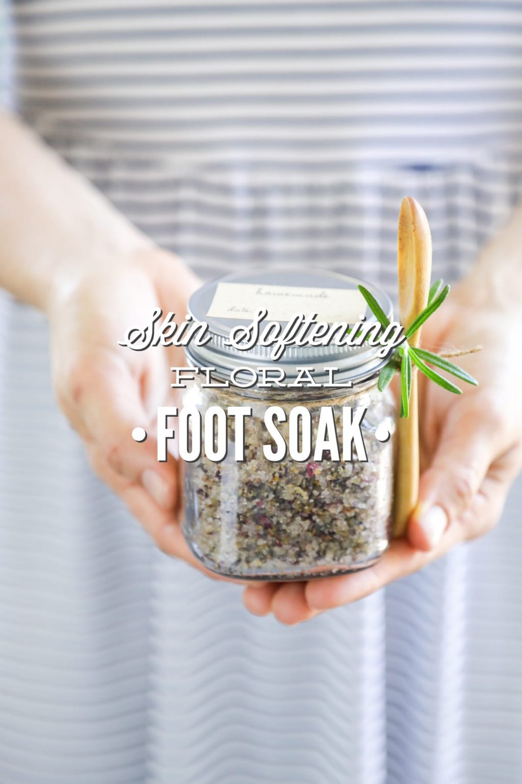 Skin Softening Floral Foot Soak - Live Simply