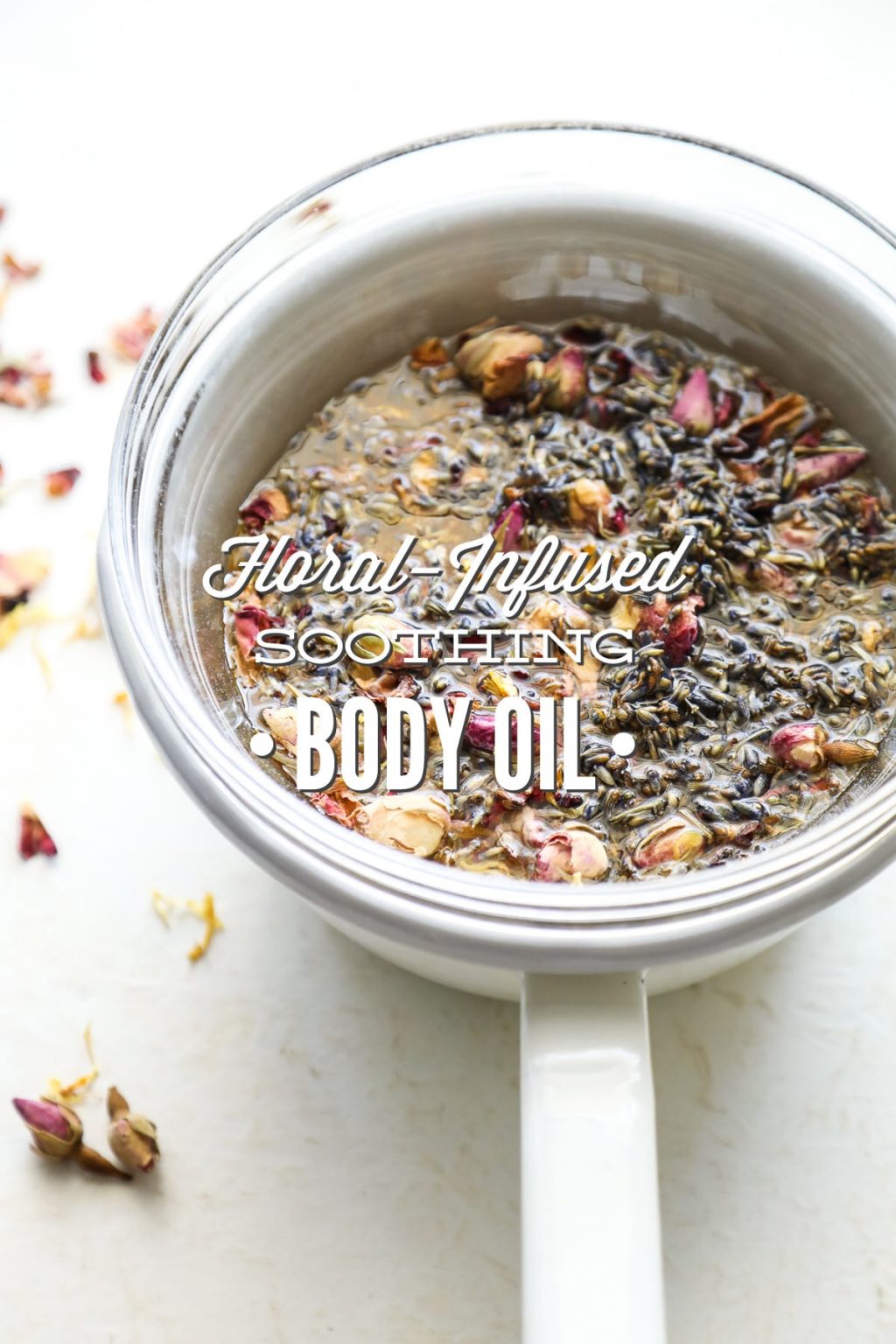 Floral-Infused Soothing Body Oil - Live Simply