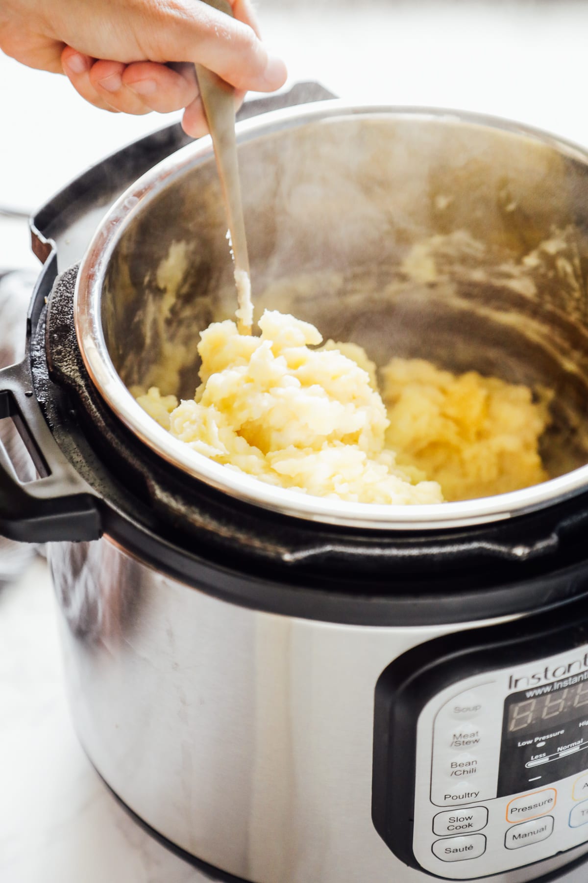 4-Ingredient Instant Pot Mashed Potatoes (No-Drain, Pressure Cooker ...