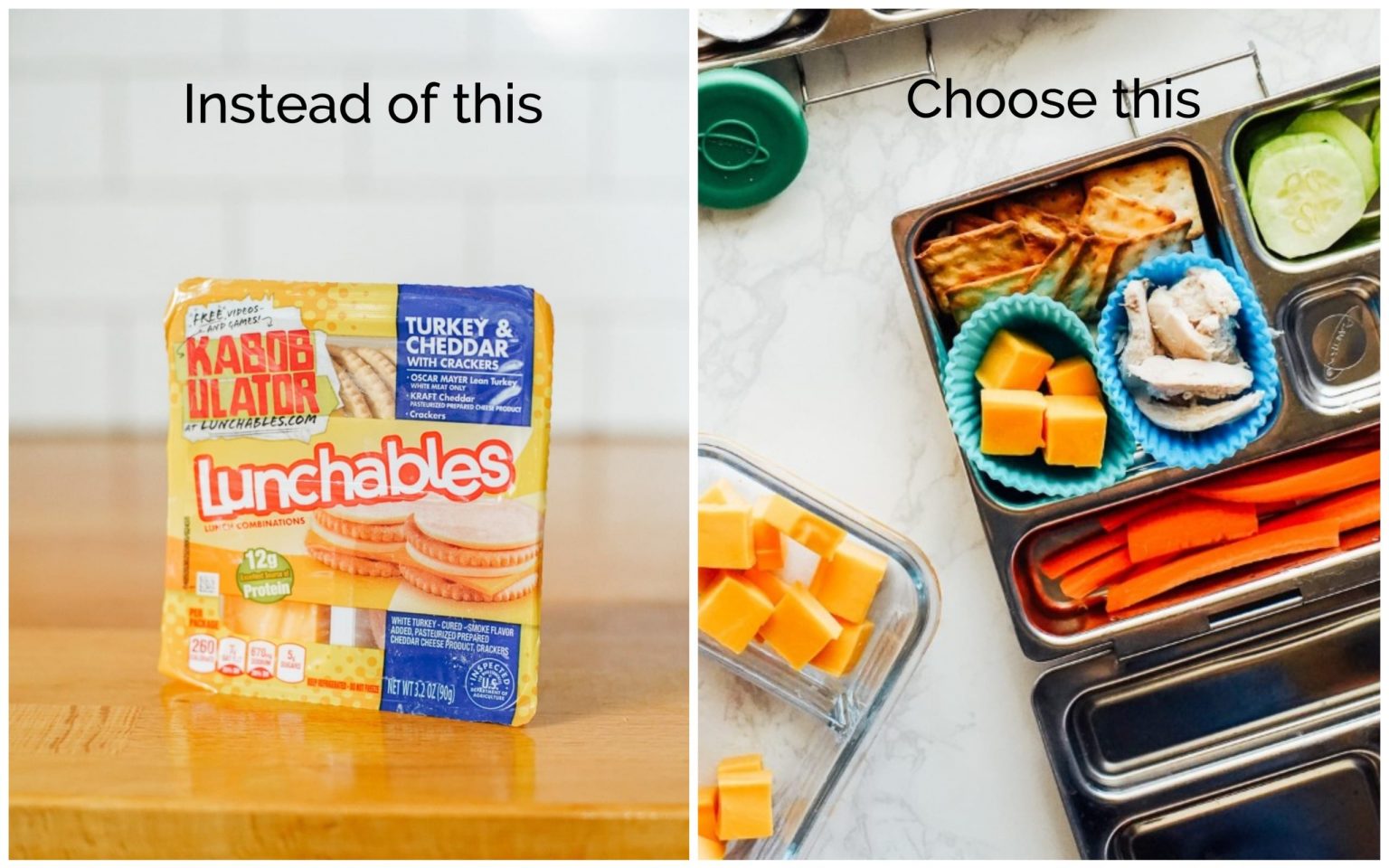 9 Food Swap Ideas for a Healthy School Lunch - Live Simply