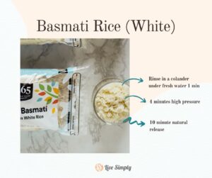 How to Cook Rice in Instant Pot (With Cooking Times) Live Simply